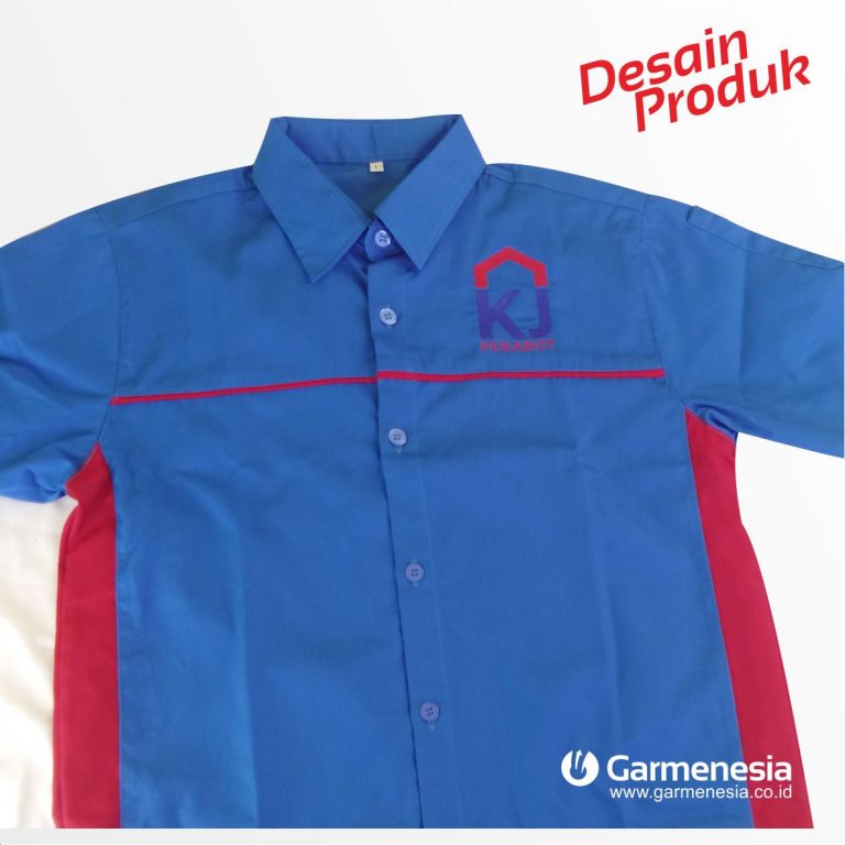 Kemeja KJ Perabot – Garmenesia | Vendor Seragam Terpercaya