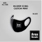 Masker Logo Custom Produksi Cepat Dan Kapasitas Besar | Garmenesia